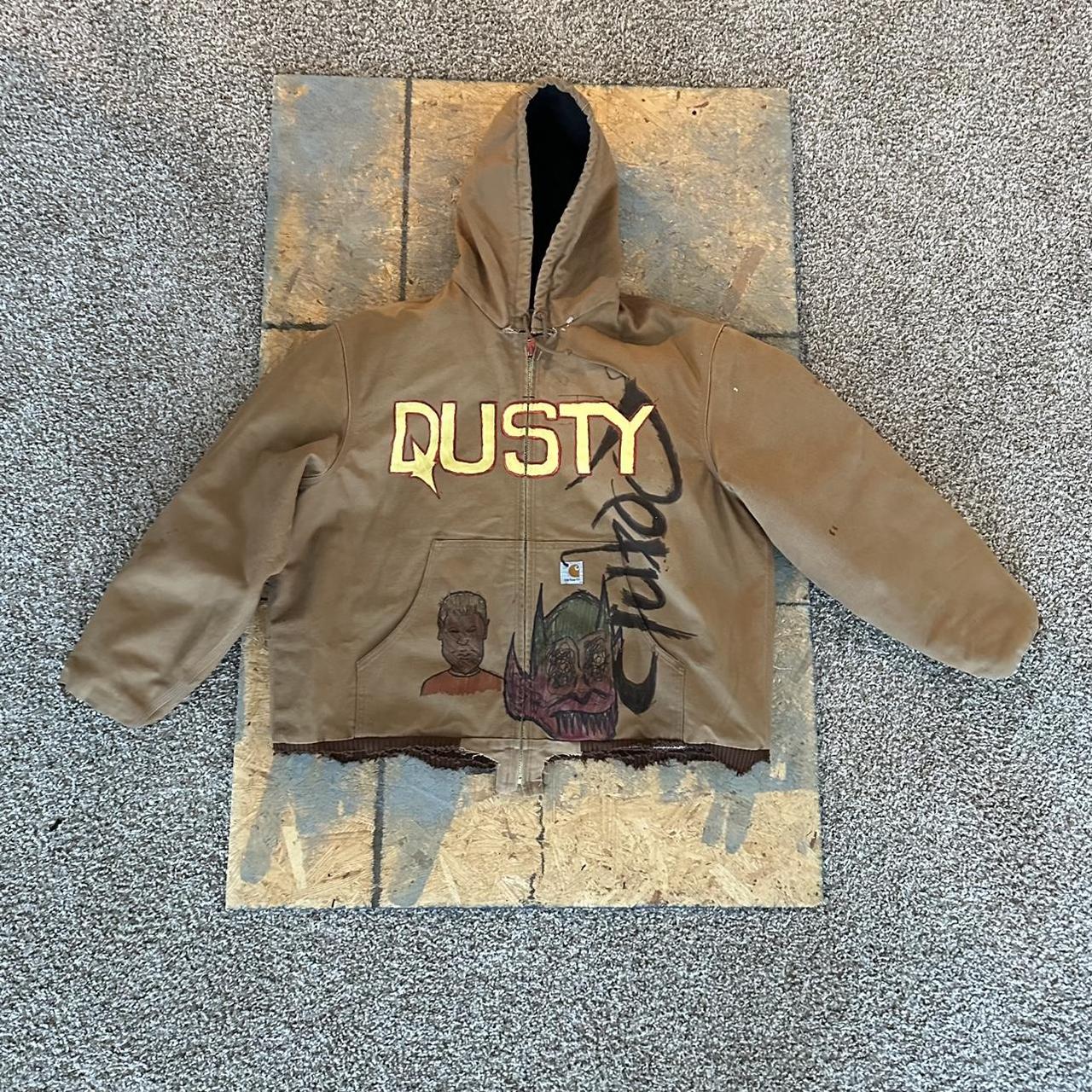 Dusty Work Jacket made over the span of a couple of... - Depop