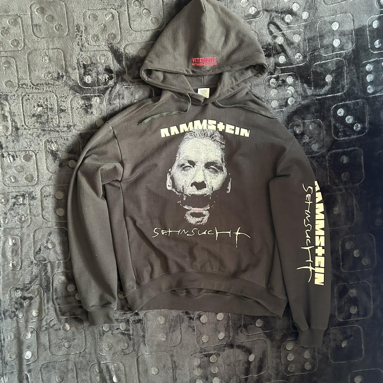 Rare Rammstein x Vetements hoodie #Rammstein... | Depop