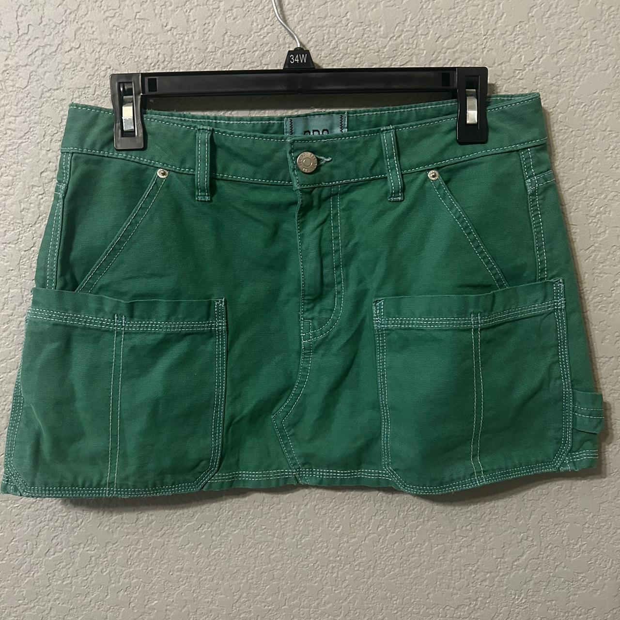 green BDG urban outfitters mini-skirt 💚 - Depop