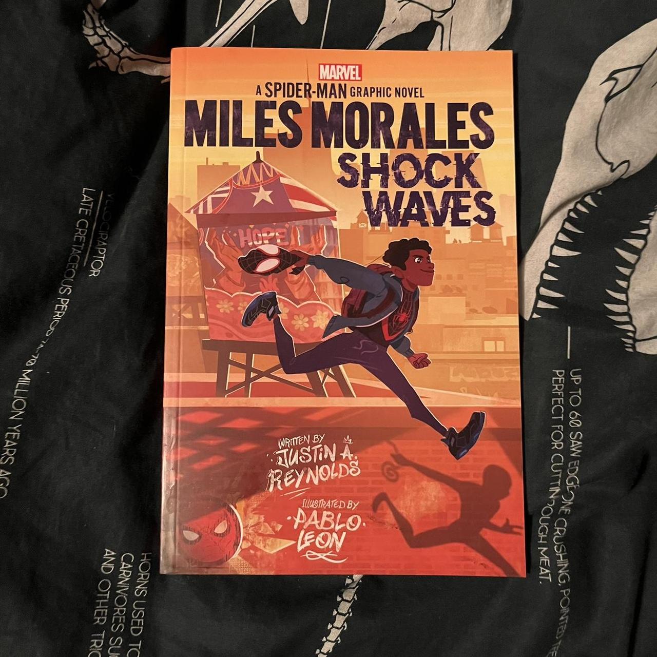 Miles morales shock waves graphic novel Bought but... - Depop