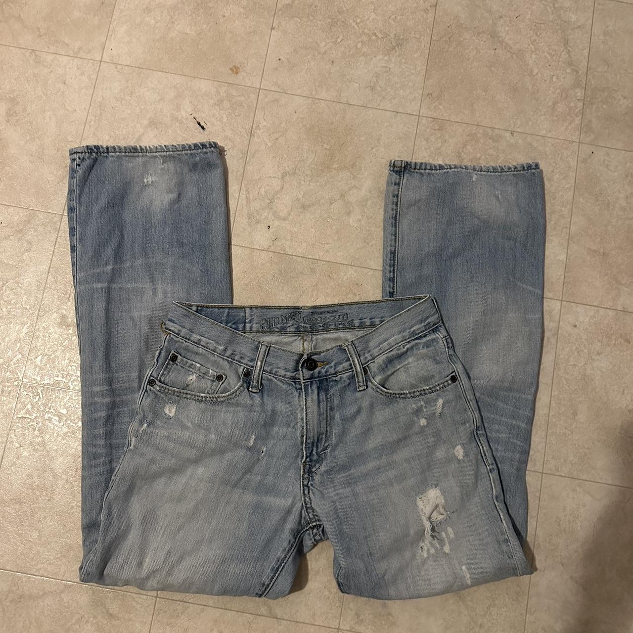 The coolest men’s distressed denim Distressed slit... - Depop