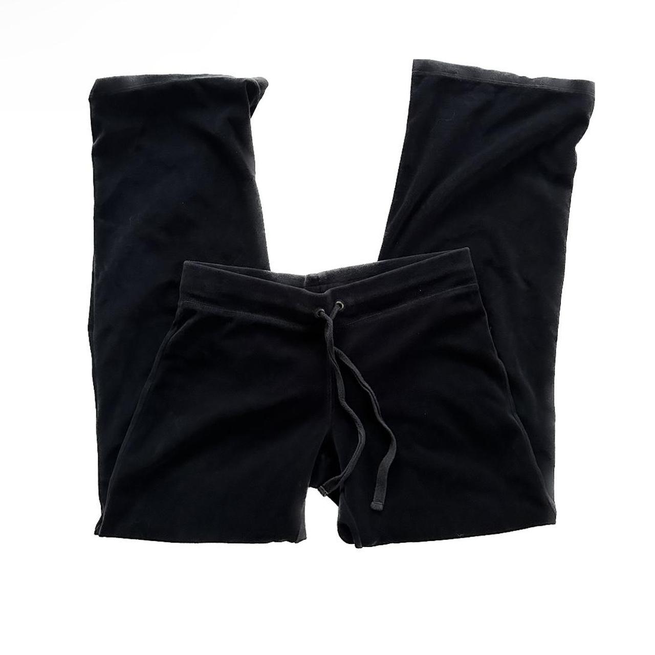 Y2k 2000s velvet low rise lounge pants Length... - Depop