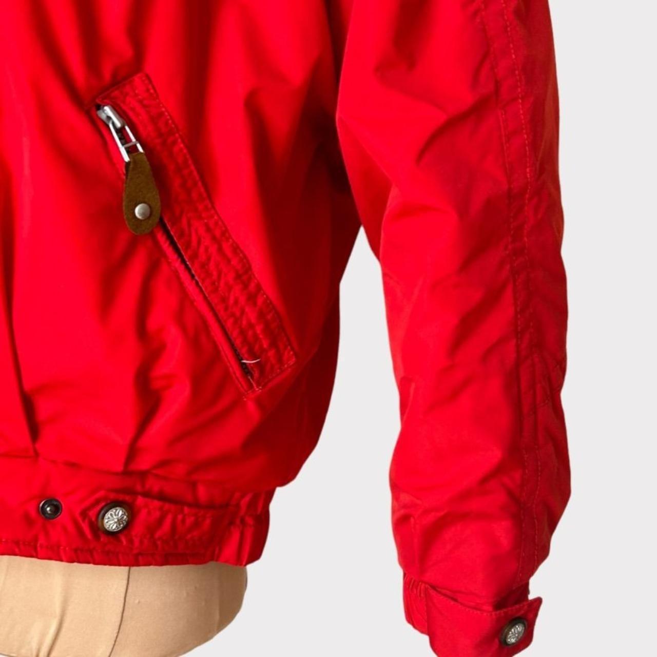 Vintage Obermeyer Ski Jacket Parka Women 12 Red 80s... - Depop