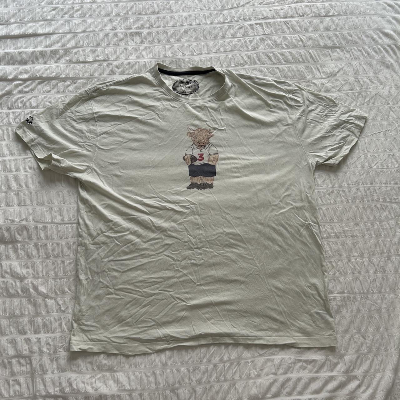 🏉 Highland cow playing rugby 🏉 Super cute, fun and... | Depop