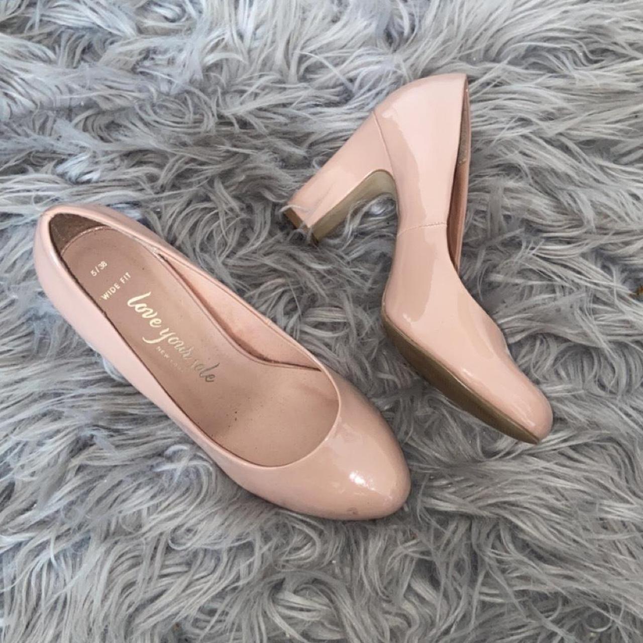 Baby pink heels 🌸 Very comfortable to wear Selling... - Depop
