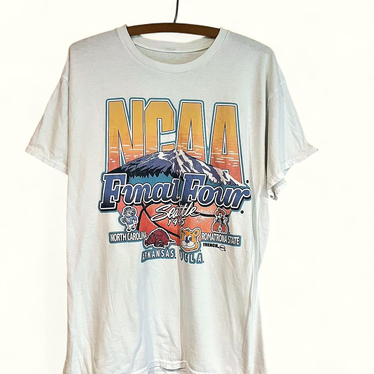 White vintage NCAA Final Four 1995 t-shirt #NCAA... | Depop