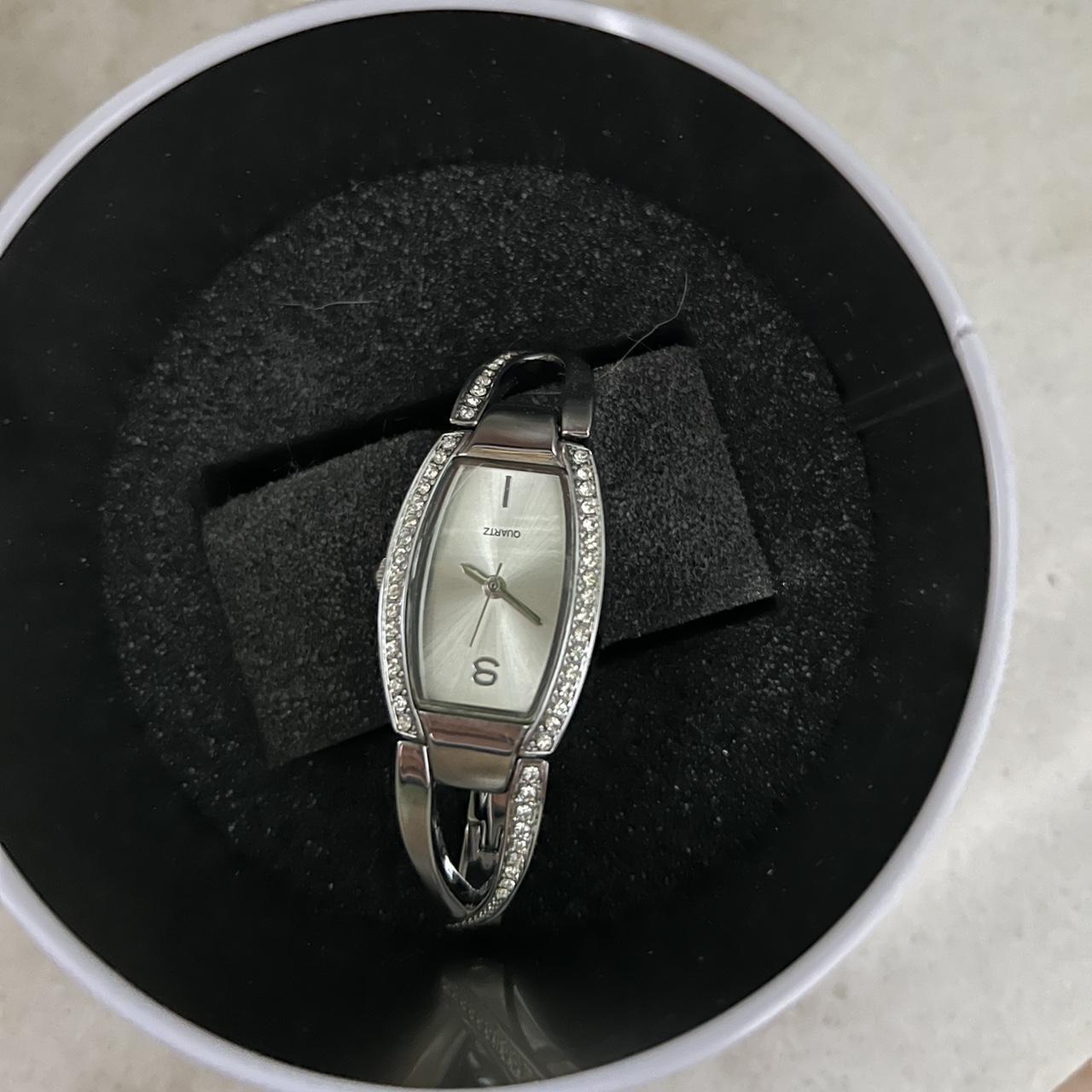 goldmark stainless steel watch - Depop