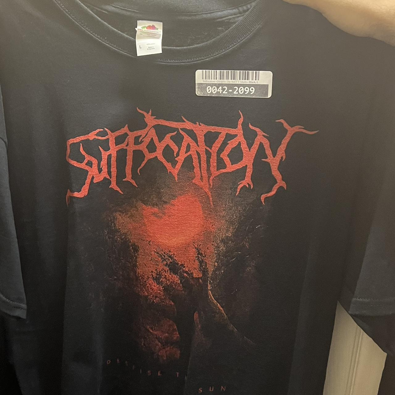 SUFFOCATION TEE DM BEFORE YOU BUY FIRST OFFICIAL... - Depop