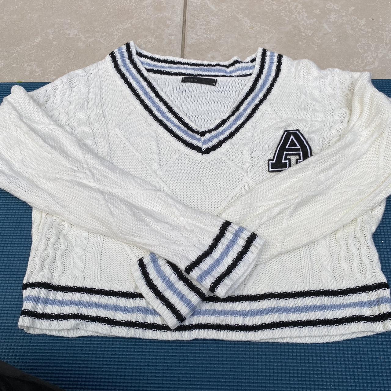 preppy sweater - perfect for autumn and college/uni.... - Depop