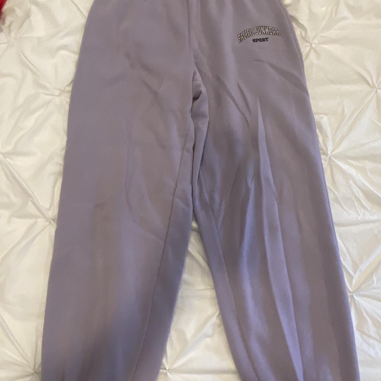 Purple PacSun sweatpants #sweatpants #pacsun #comfy... - Depop