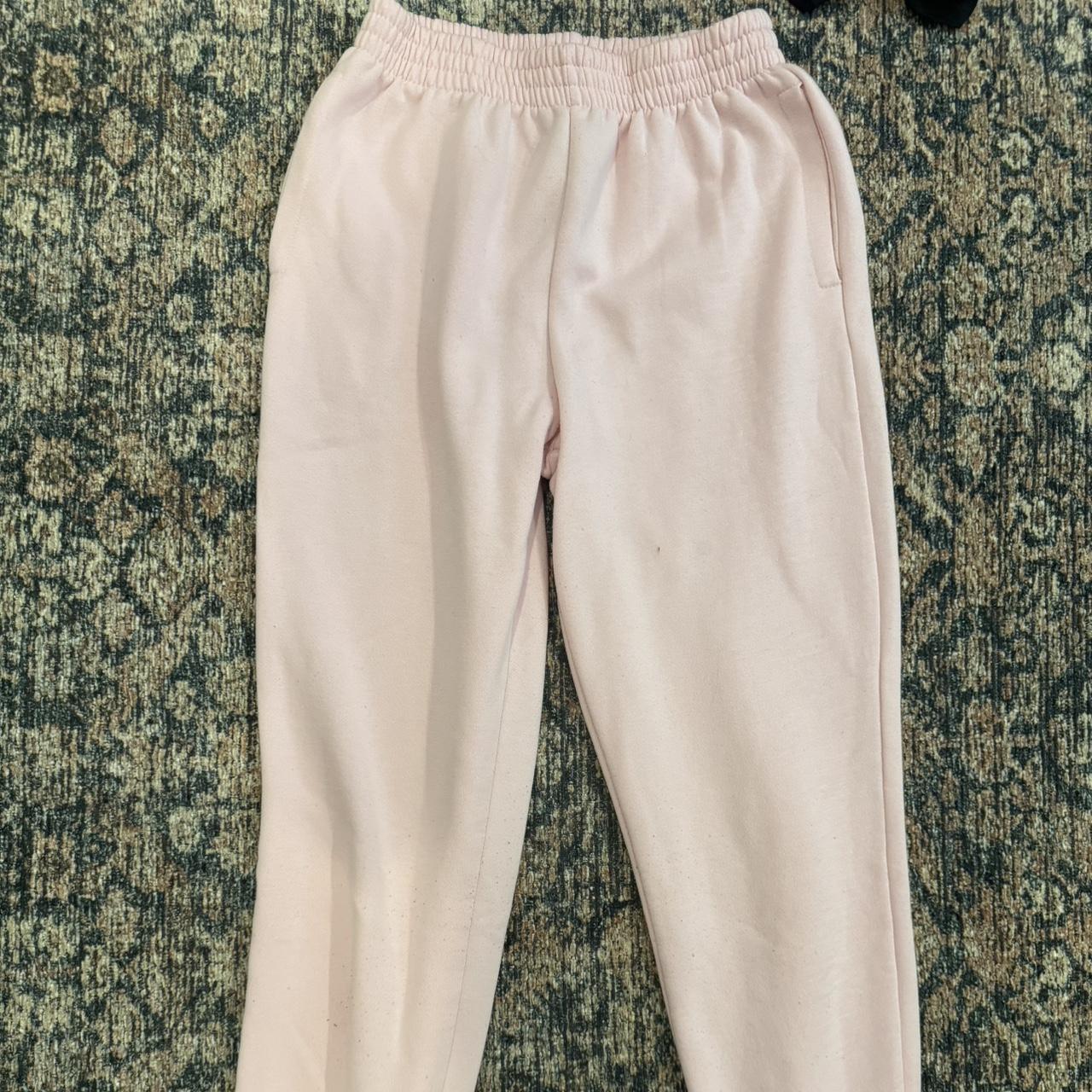 Adika baby pink sweatpants🩰 Super cute light pink... - Depop