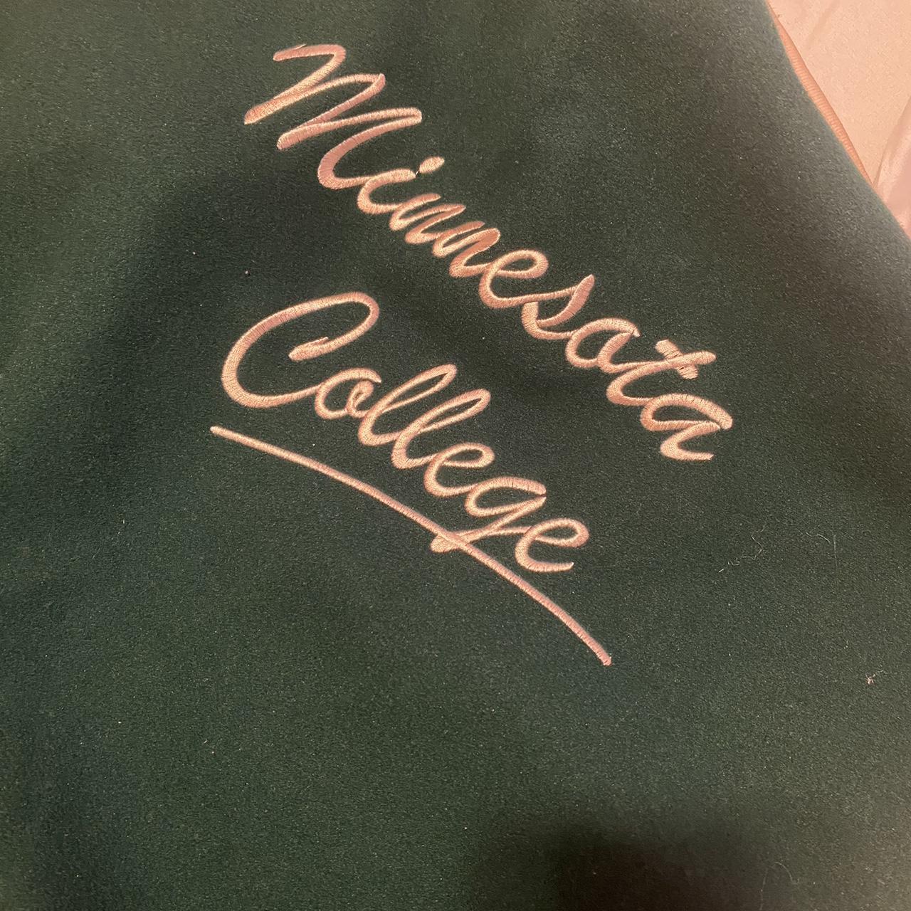 H&M Minnesota college varsity jacket. Size large.... - Depop