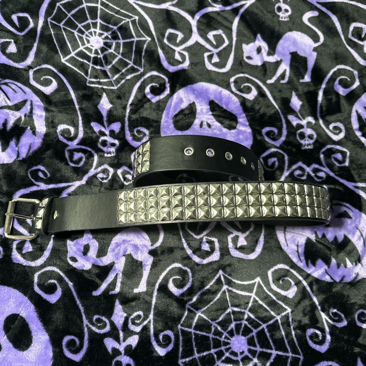 Hot topic studded belt. Size large doesn’t fit me - Depop