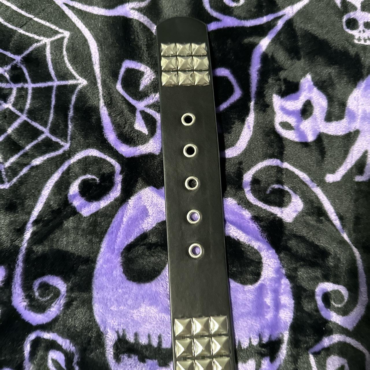 Hot topic studded belt. Size large doesn’t fit me - Depop