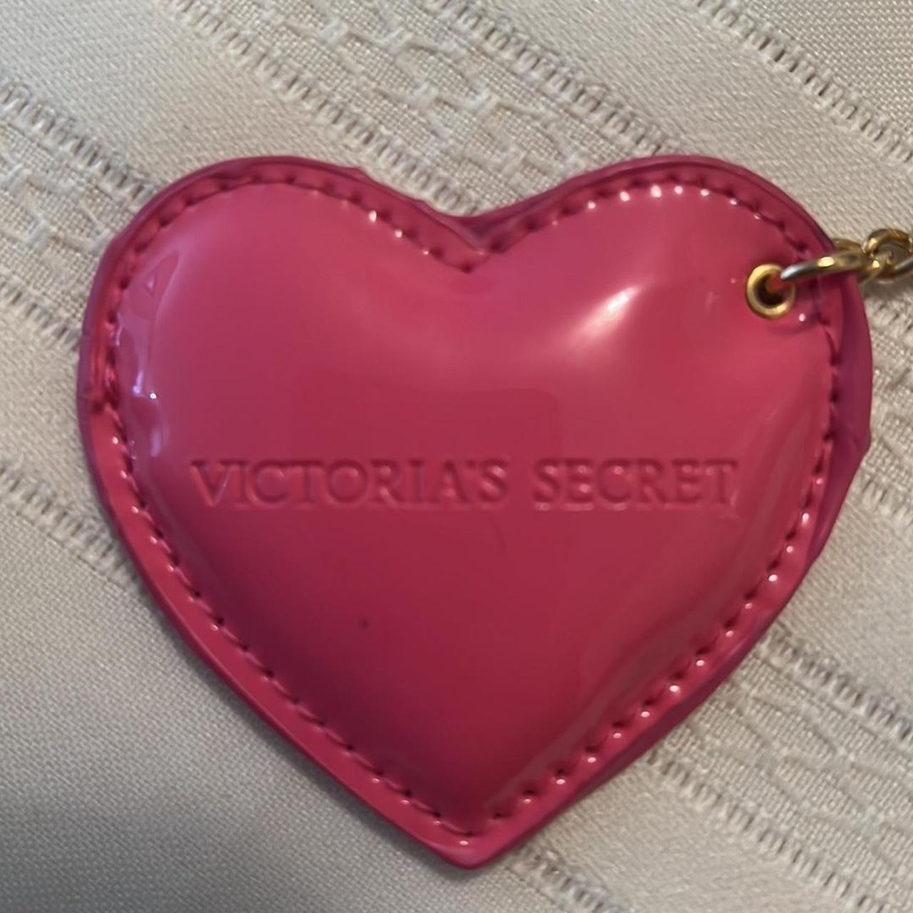 Victoria’s Secret, pink heart keychain - Depop