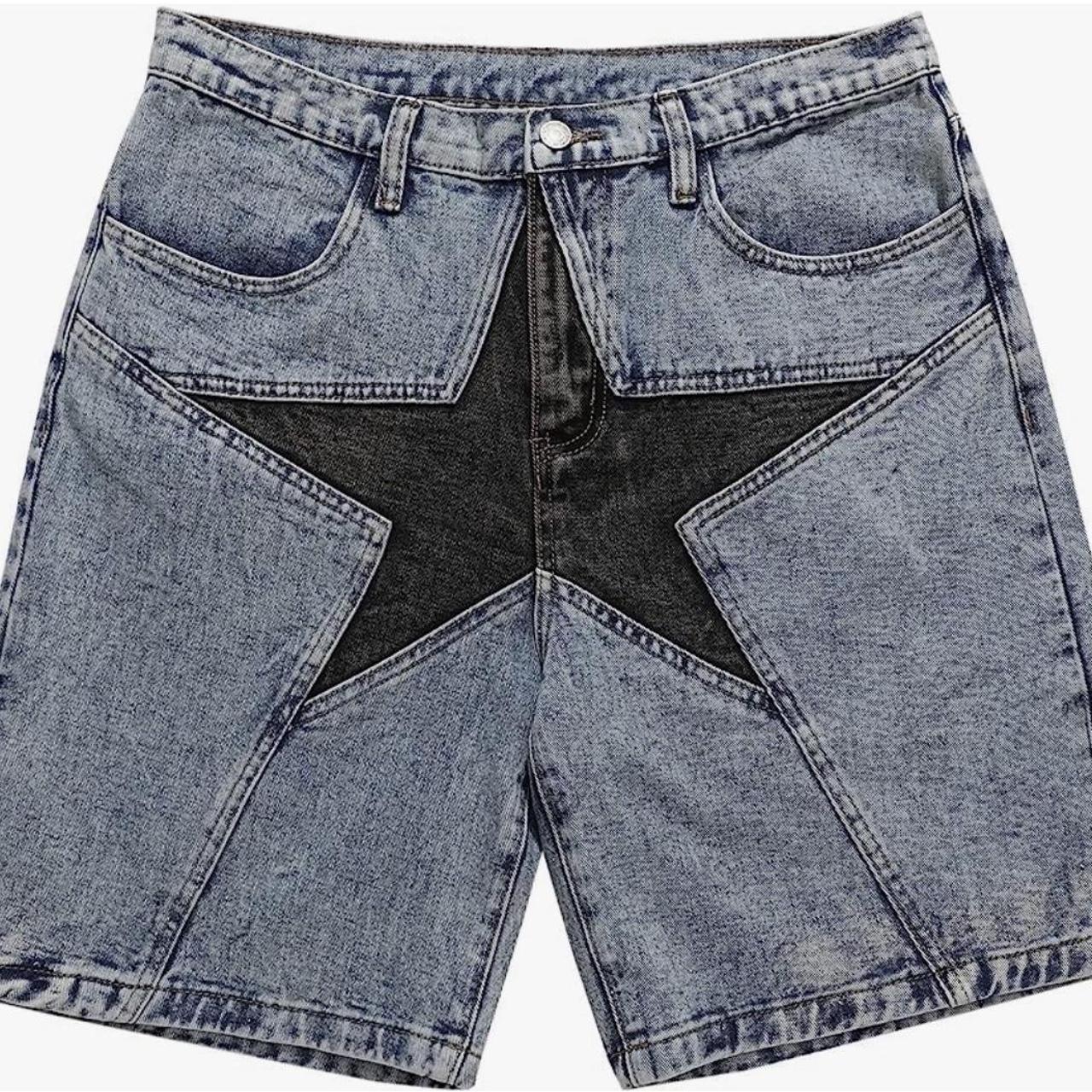 Brand New Star Jorts ! Not stretchy !! Good quality... - Depop
