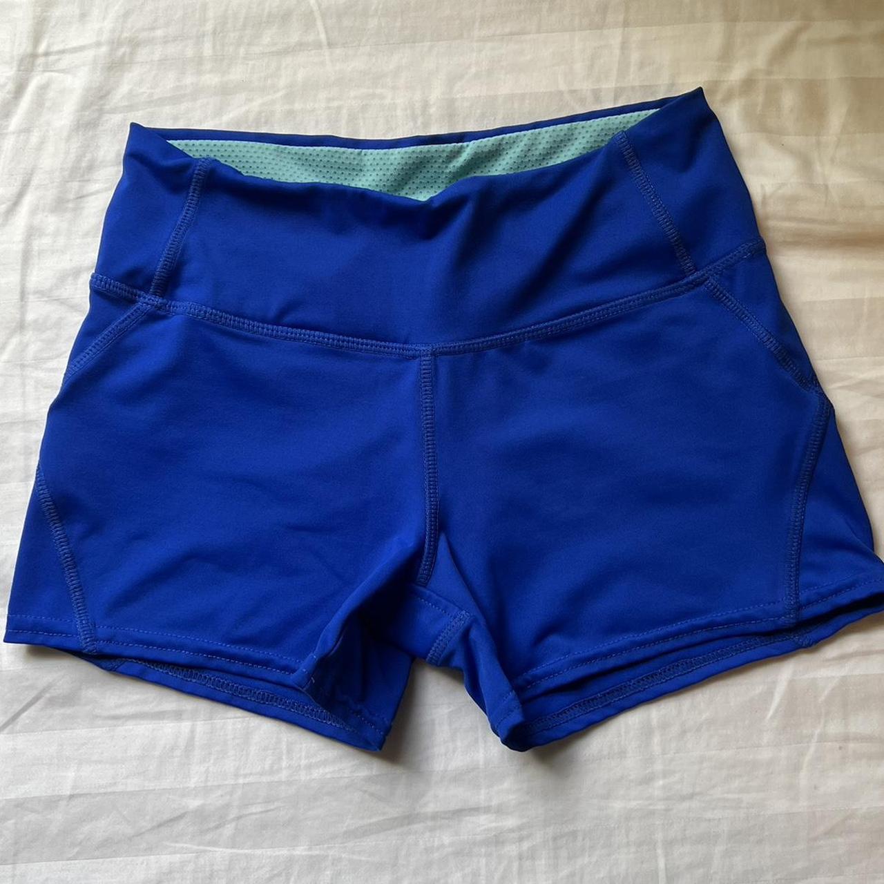 Gianni Bini Deep Blue Shorts Polyester and Spandex... - Depop
