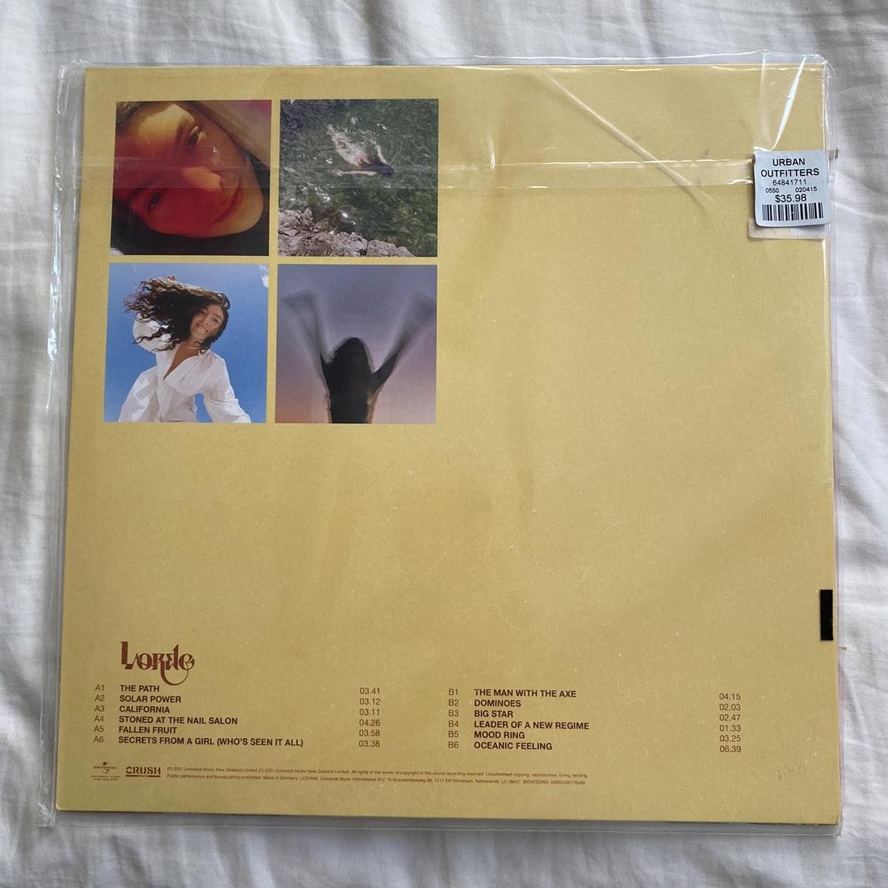 BRAND NEW!!!!!!! solar power lorde vinyl only ever... - Depop