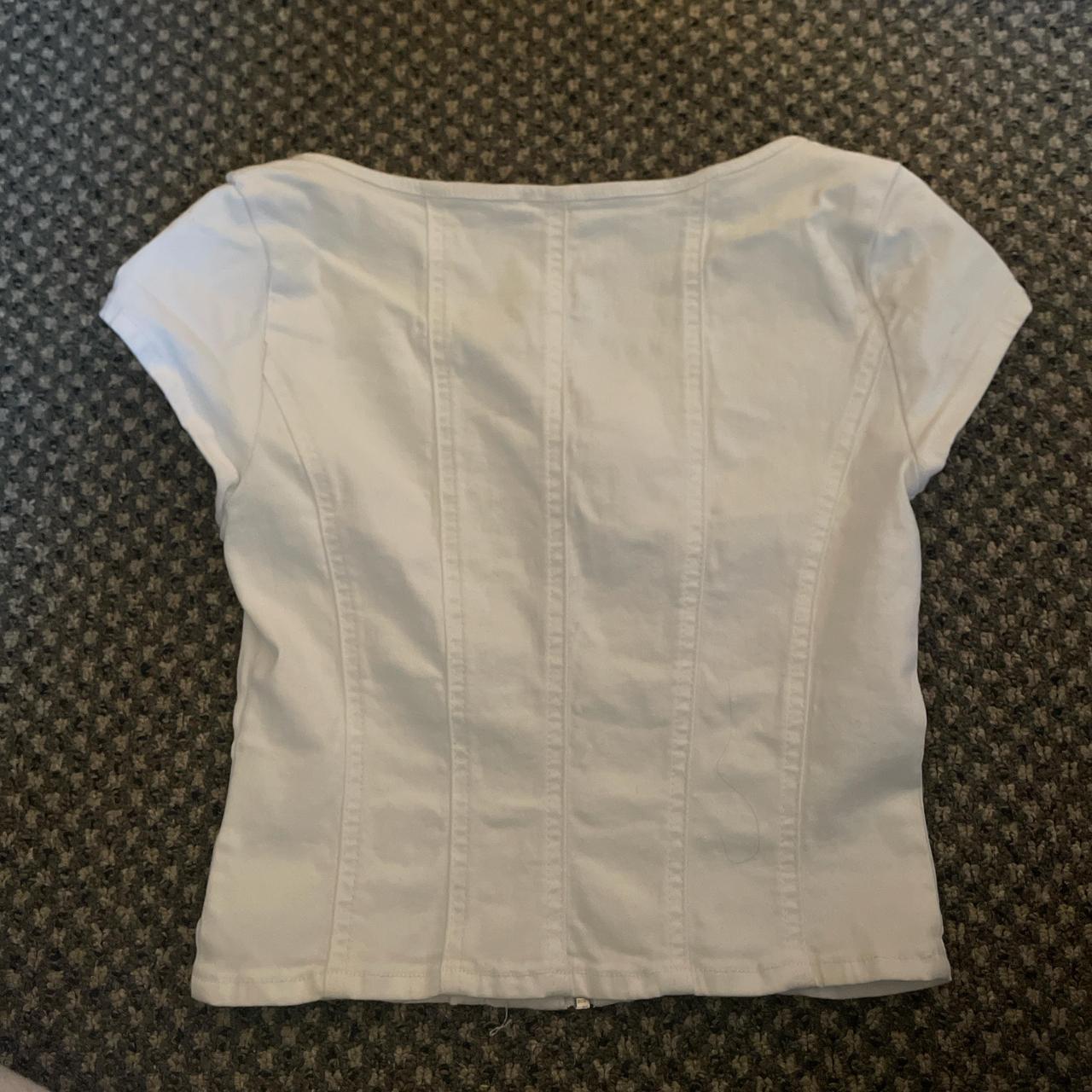 Bebe corset zip up | Depop