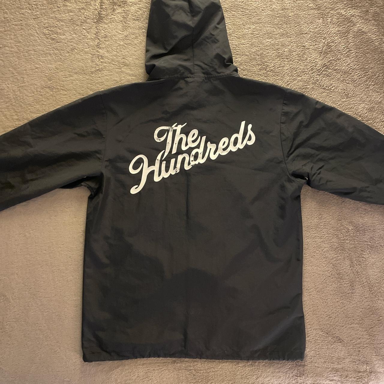 The Hundreds Men's Black and White Jacket | Depop