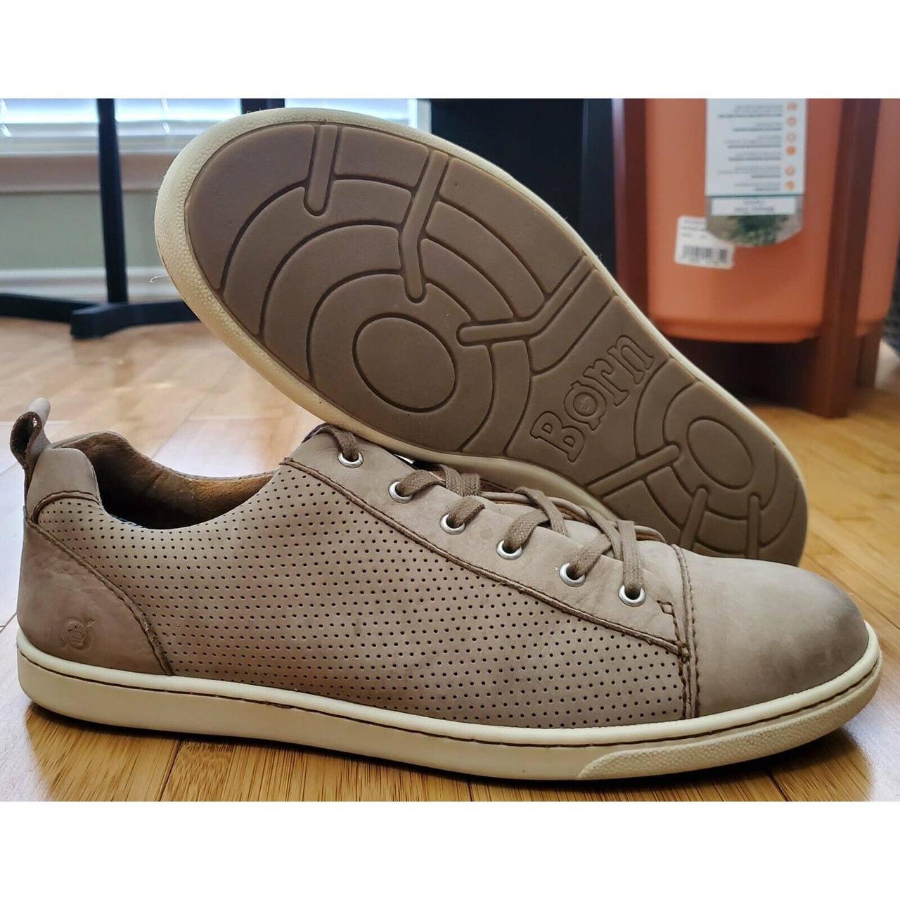 Born Men's Brown and Tan Trainers | Depop