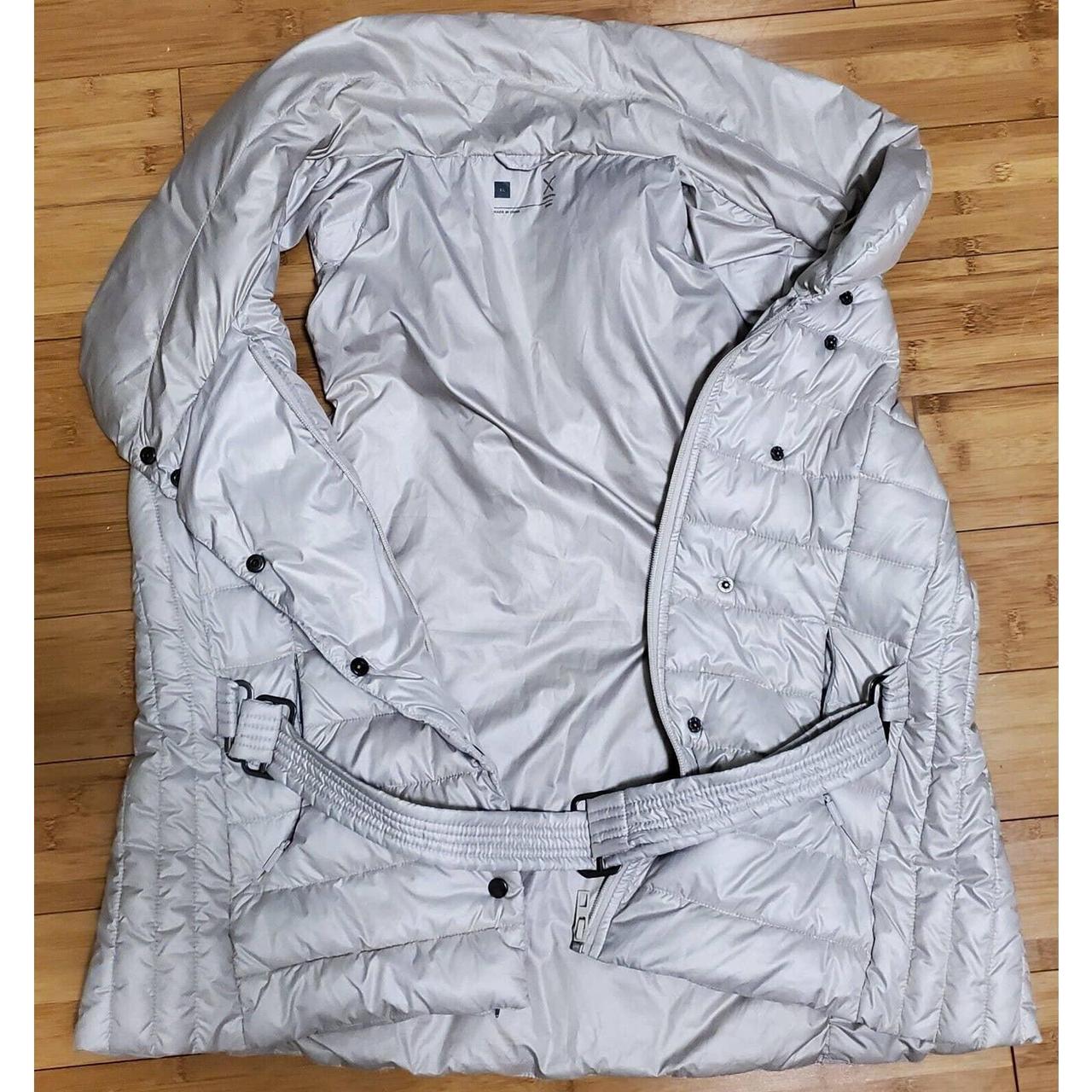 Xersion Jacket Women XL Puffer Vest Down Cream White... - Depop