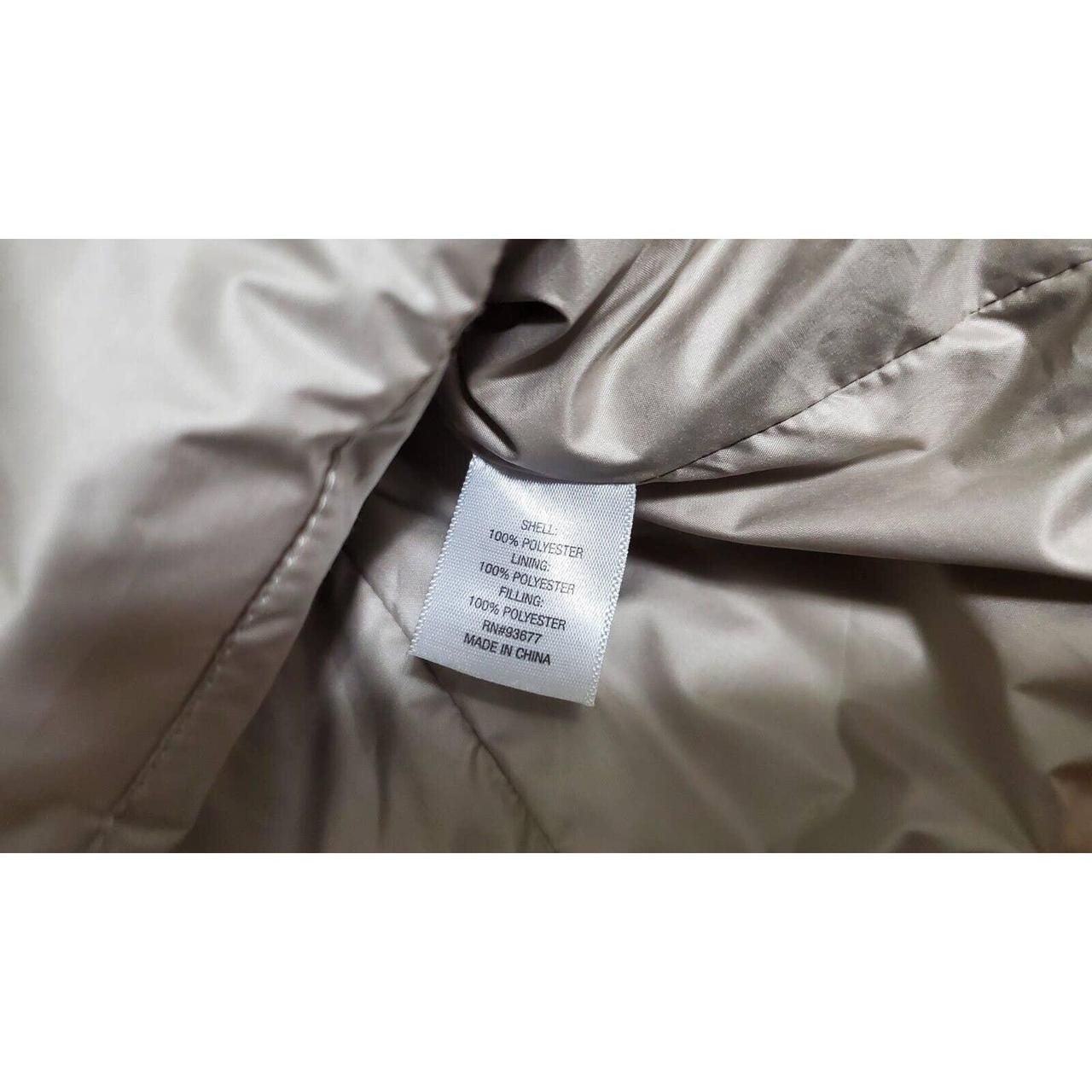 Xersion Jacket Women XL Puffer Vest Down Cream White... - Depop