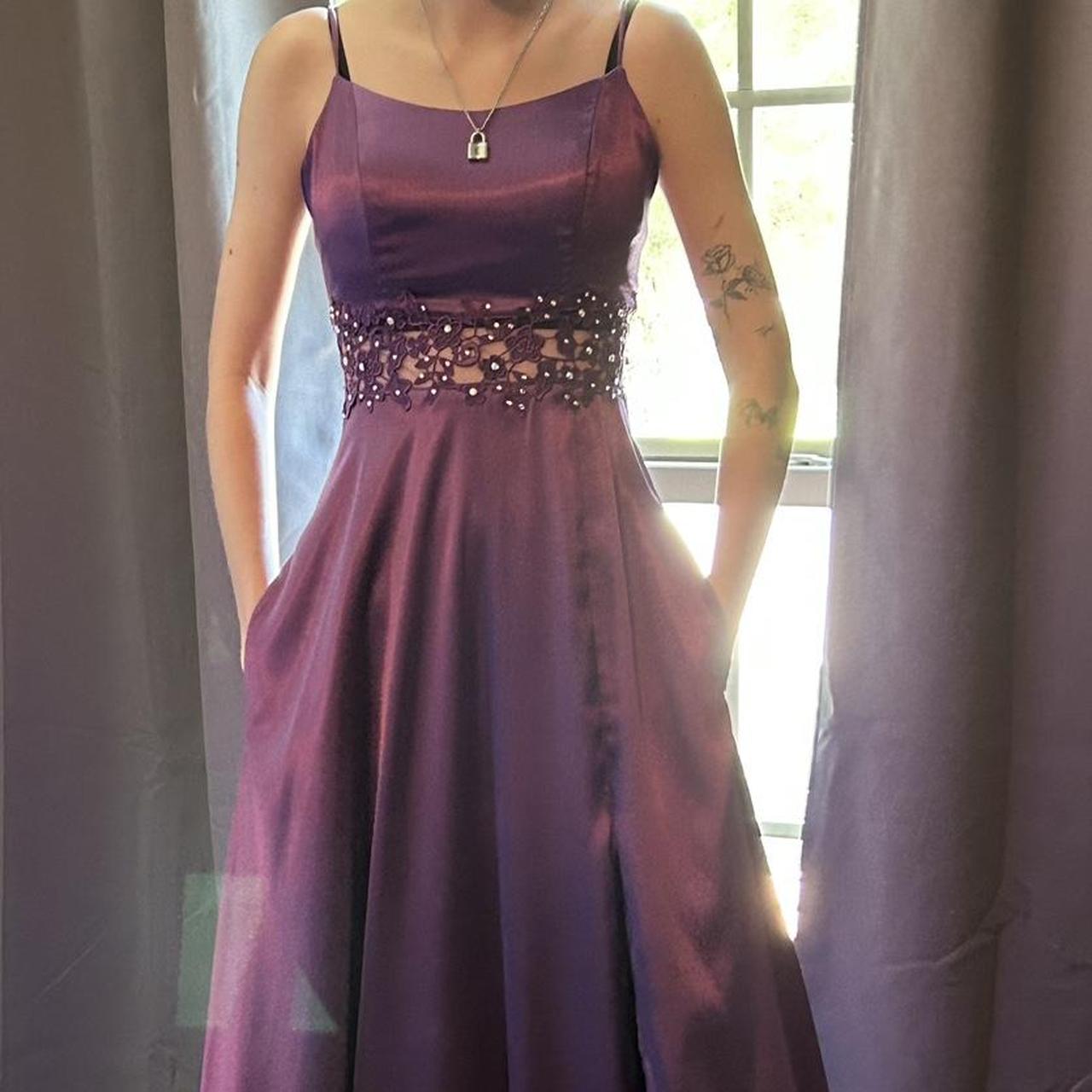 Purple Dillard’s Prom Dress my first prom dress! I... - Depop
