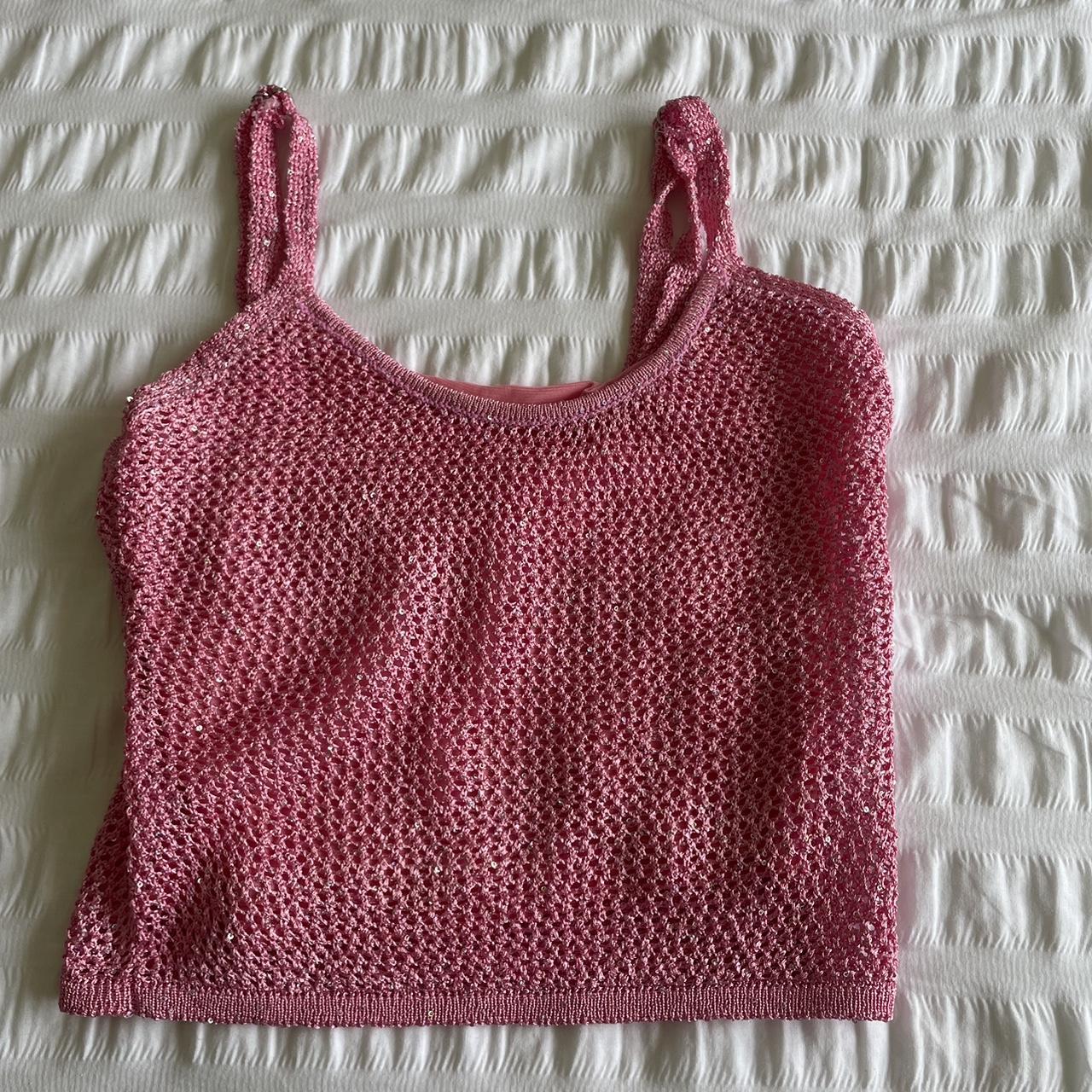 Luck and trouble top 🪩🪩🩷 Worn once to a... - Depop