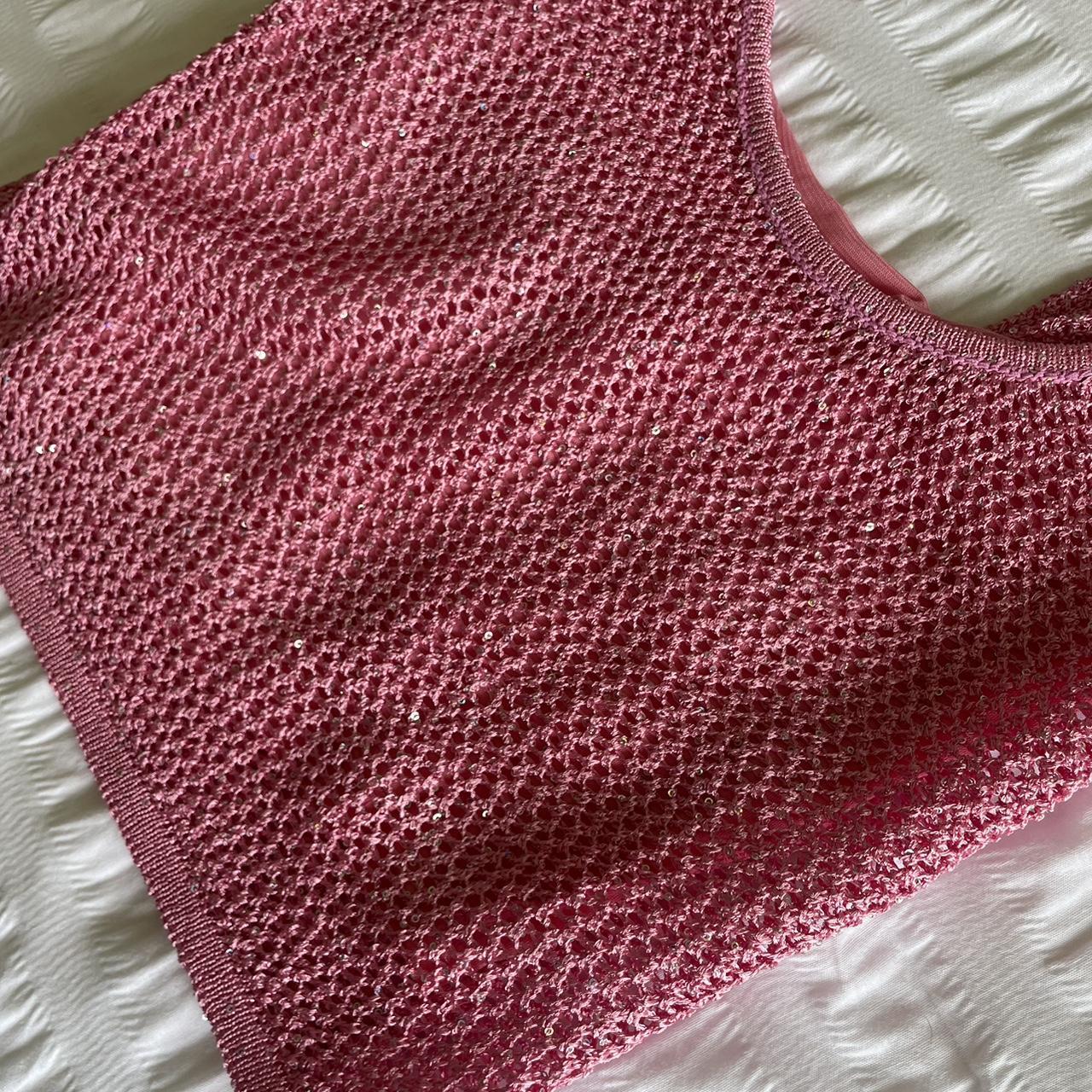 Luck and trouble top 🪩🪩🩷 Worn once to a... - Depop