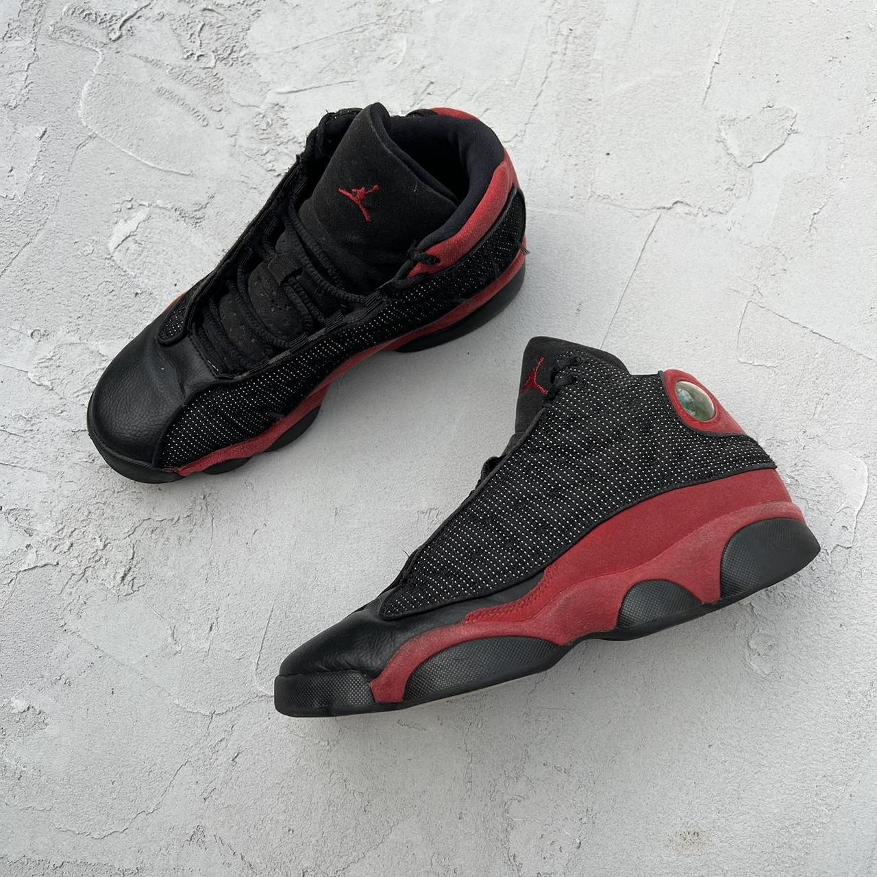 Jordan 13 Retro Bred 2017 GS 414574-004 Youth Size 6... - Depop