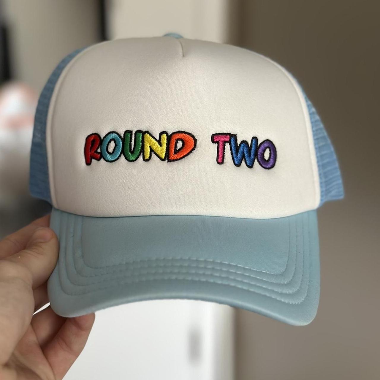 Round two vintage x urban outfitters Carolina blue &... - Depop