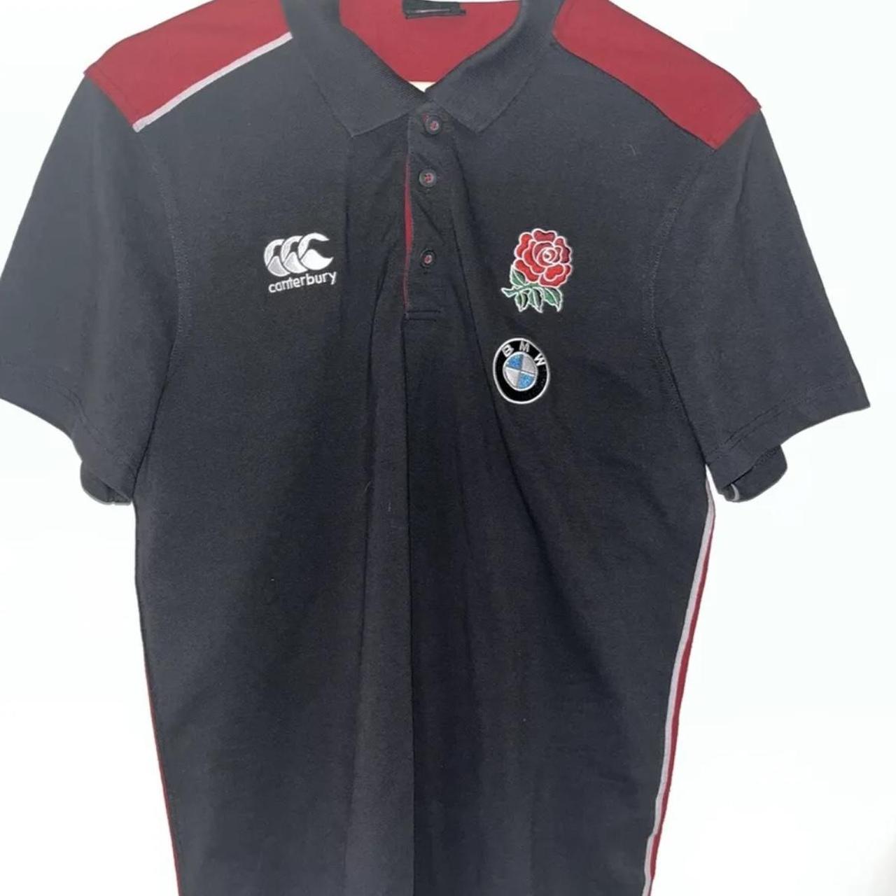 Canterbury Men's Navy Polo-shirts | Depop