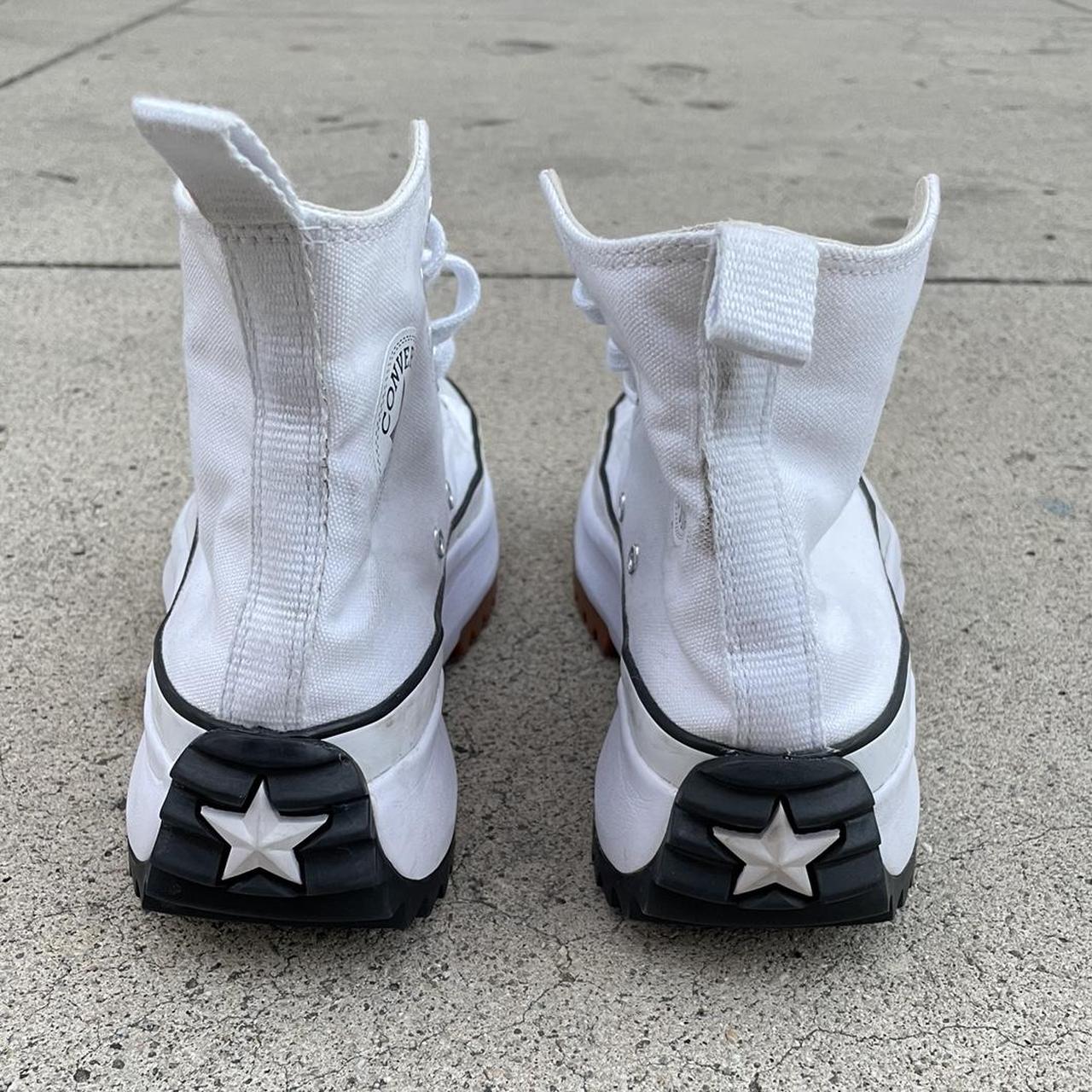 Chuck Taylor all star run hike high top platform... - Depop