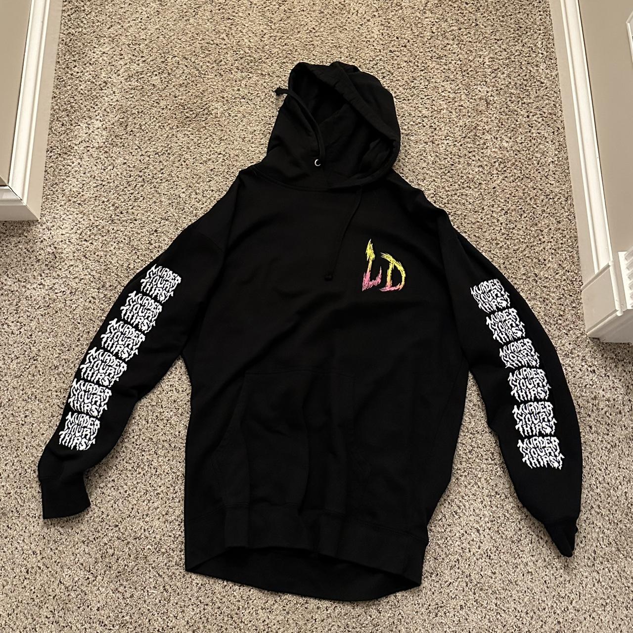 Liquid death murder your thirst hoodie #metal... - Depop