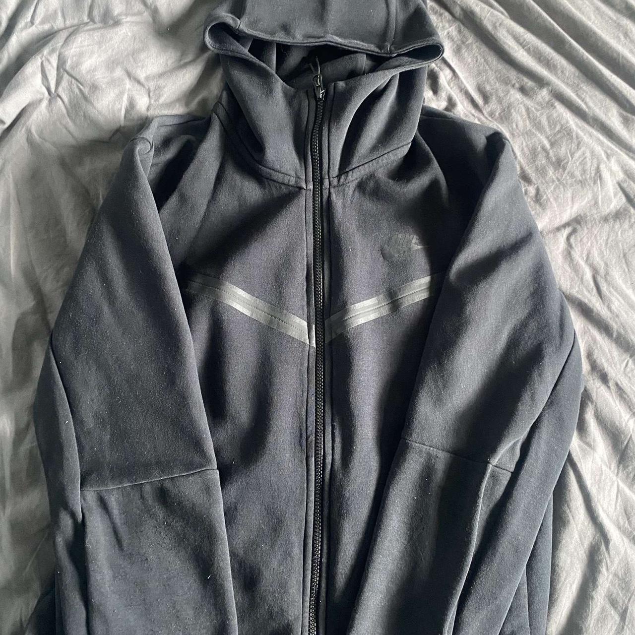 Black Nike tech fleece, 100% authentic, Good... - Depop