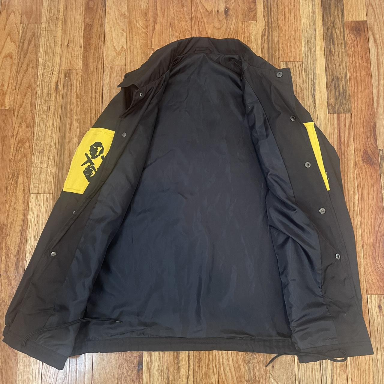 Kith Men's Black and Yellow Jacket | Depop