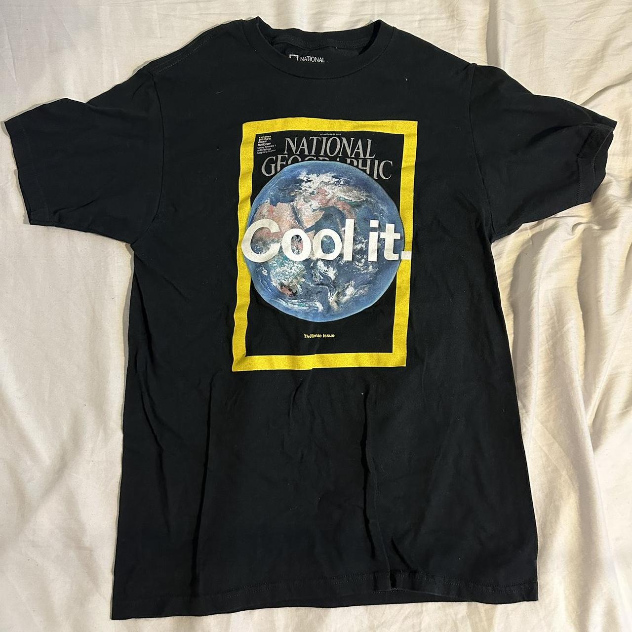 National Geographic cool it climate change t shirt - Depop