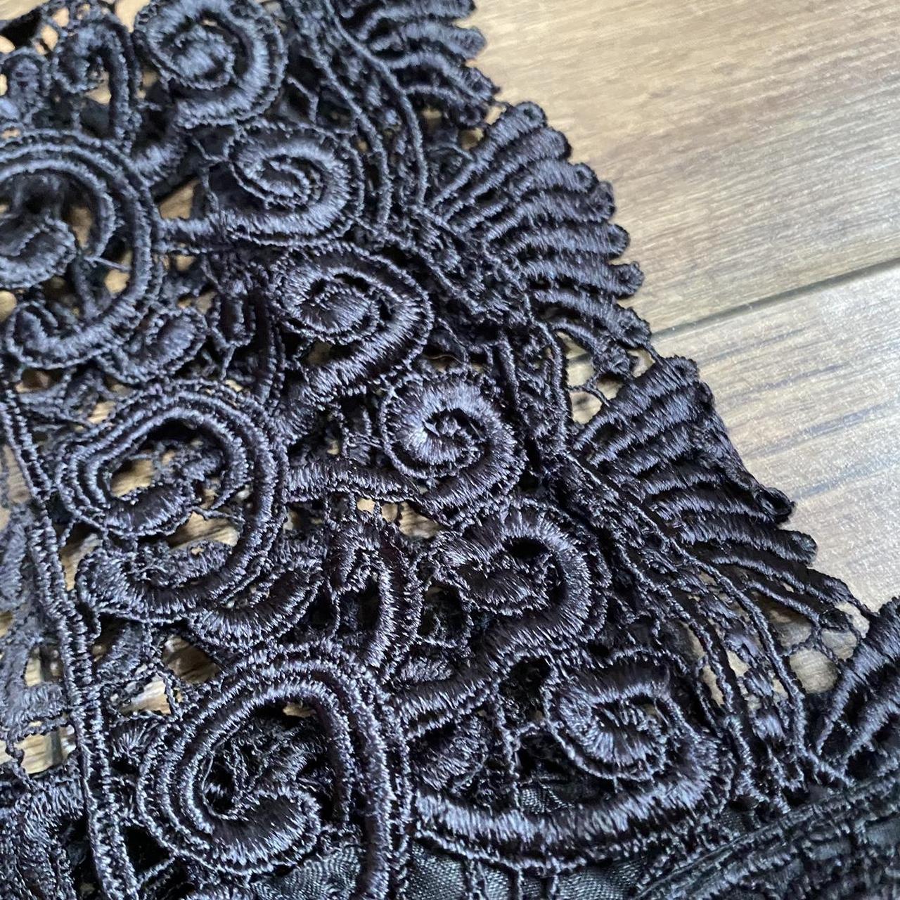 Emo Lace Dress Laced dress, tag says L but runs... - Depop