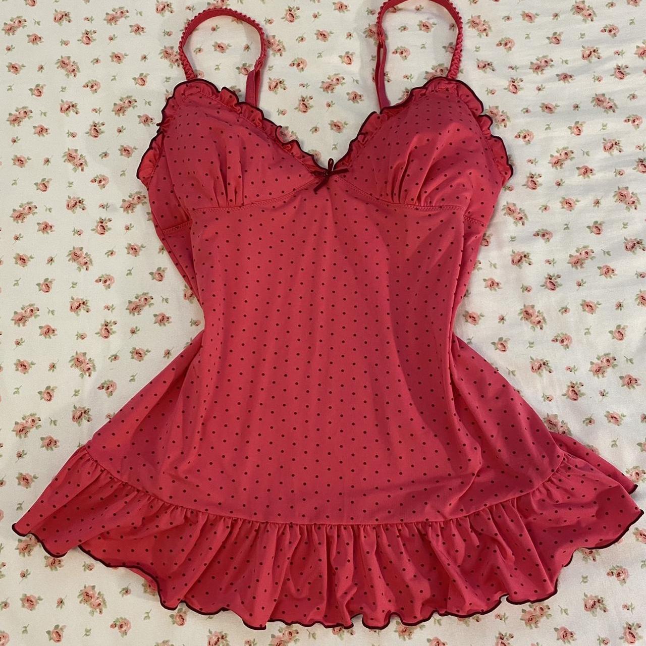 rampage ruffled slip dress -woman’s size... - Depop