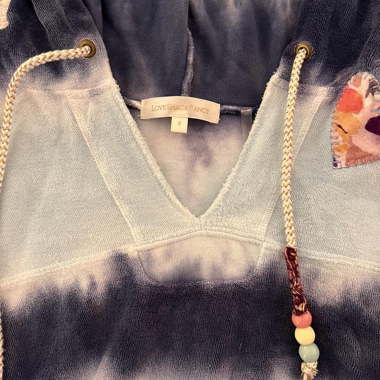 Love shack fancy terry hoodie! Never worn! - Depop