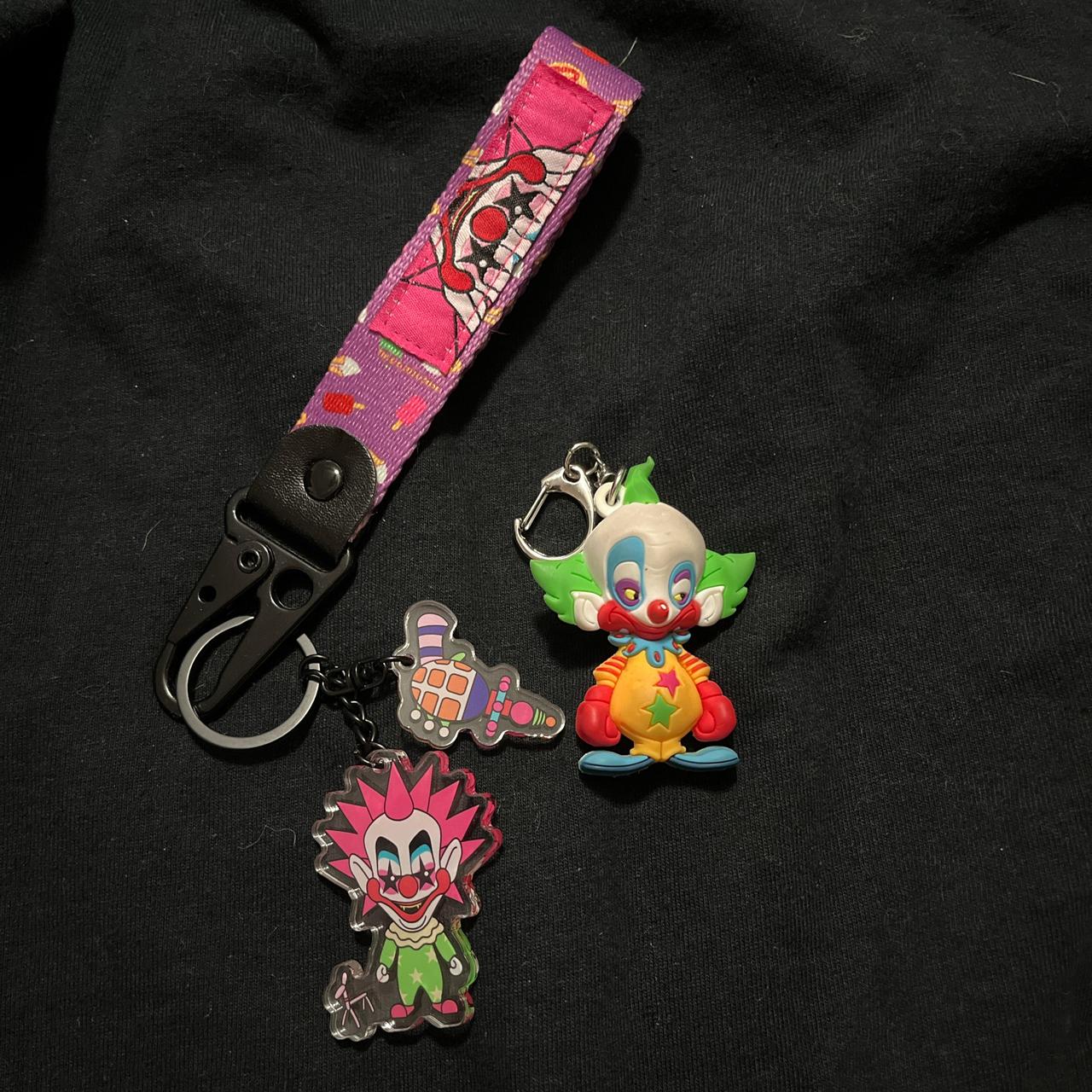 Killer Klowns From Outerspace Keychains - Depop