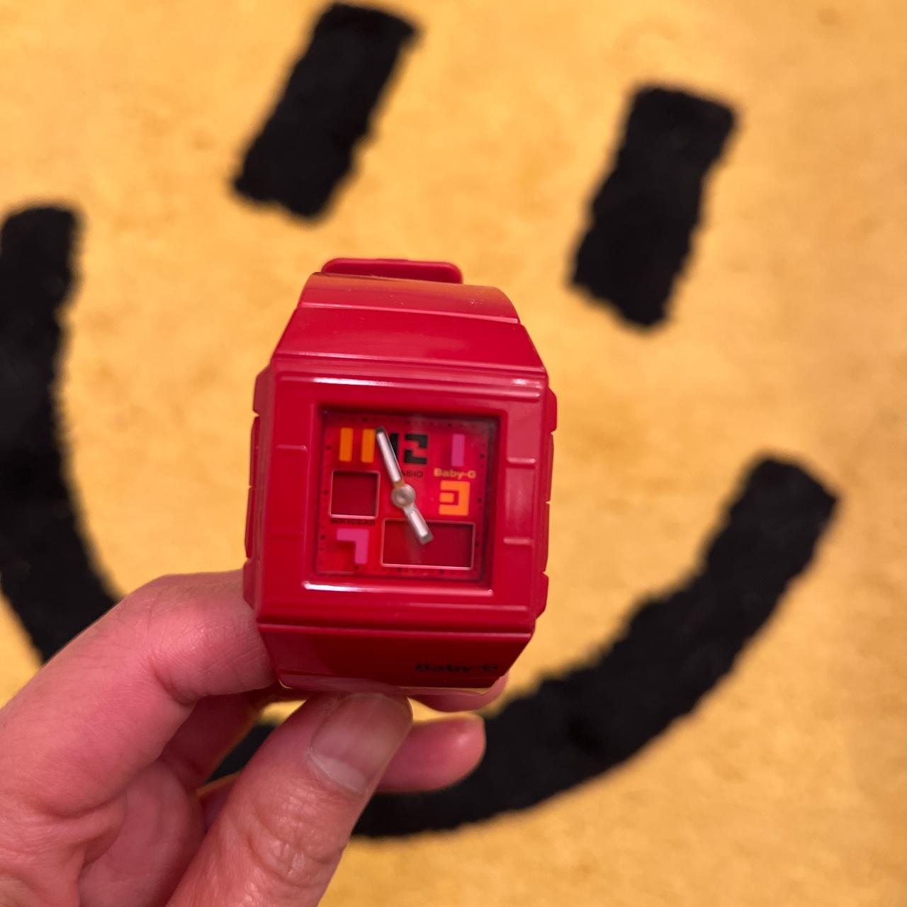 ️ Casio Baby-G Vintage red watch! need better changed - Depop