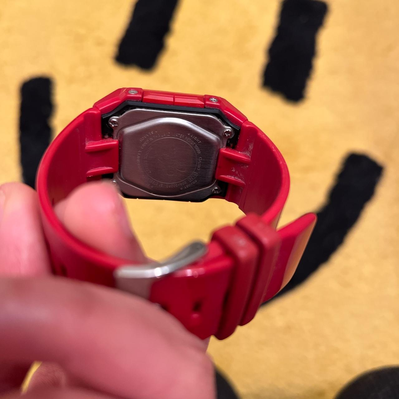 ️ Casio Baby-G Vintage red watch! need better changed - Depop