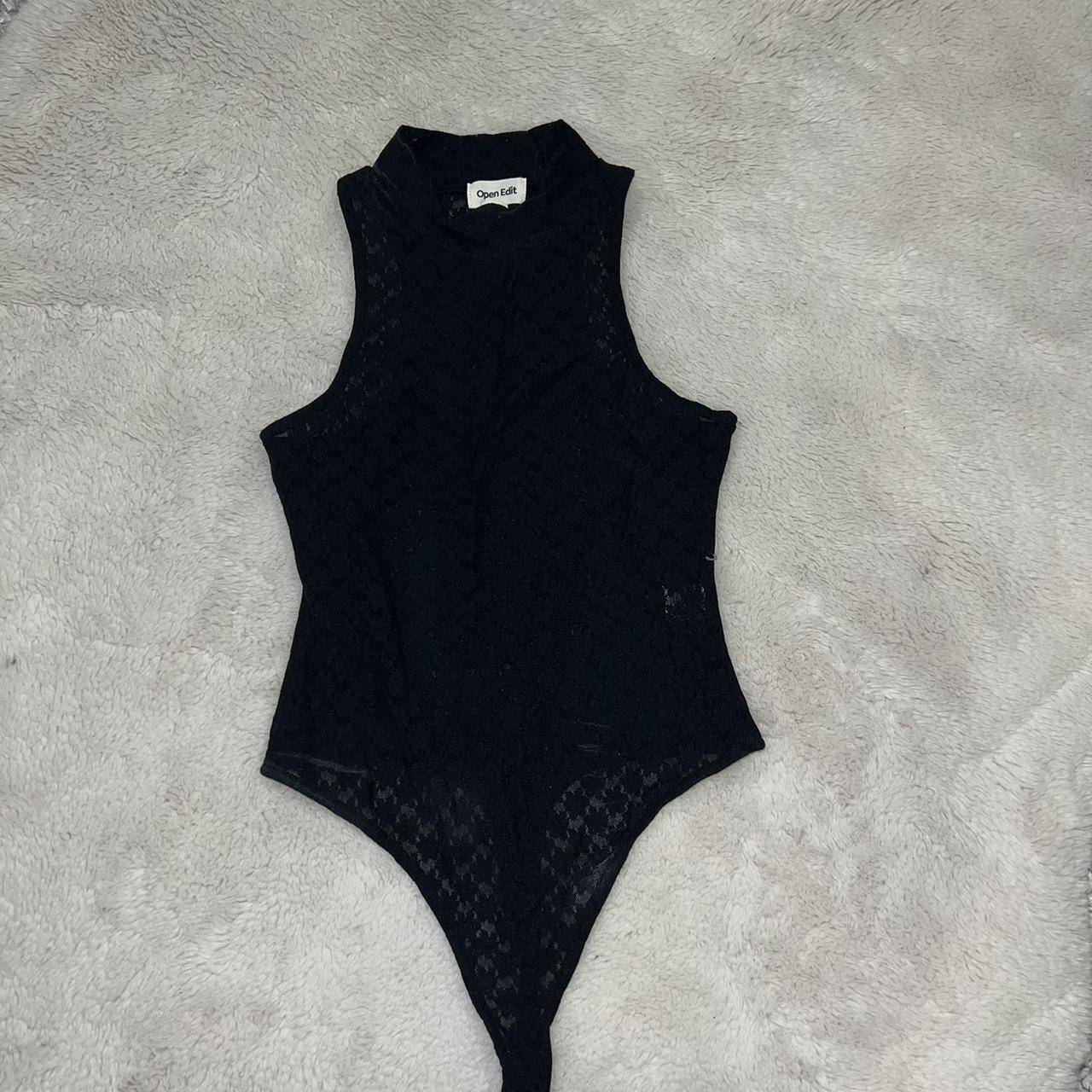 Open edit see through body suit Great for night... - Depop