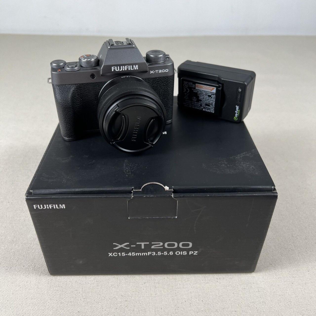 Fujifilm XT200 Mirrorless 24.2MP 4K Fuji X T200... - Depop