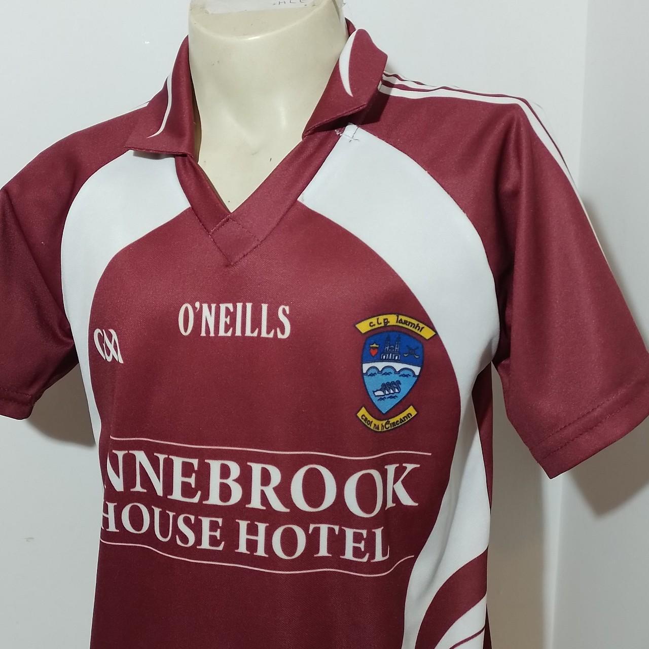 OFFALY GAA gaelic football jersey YOUTH 7-8... - Depop