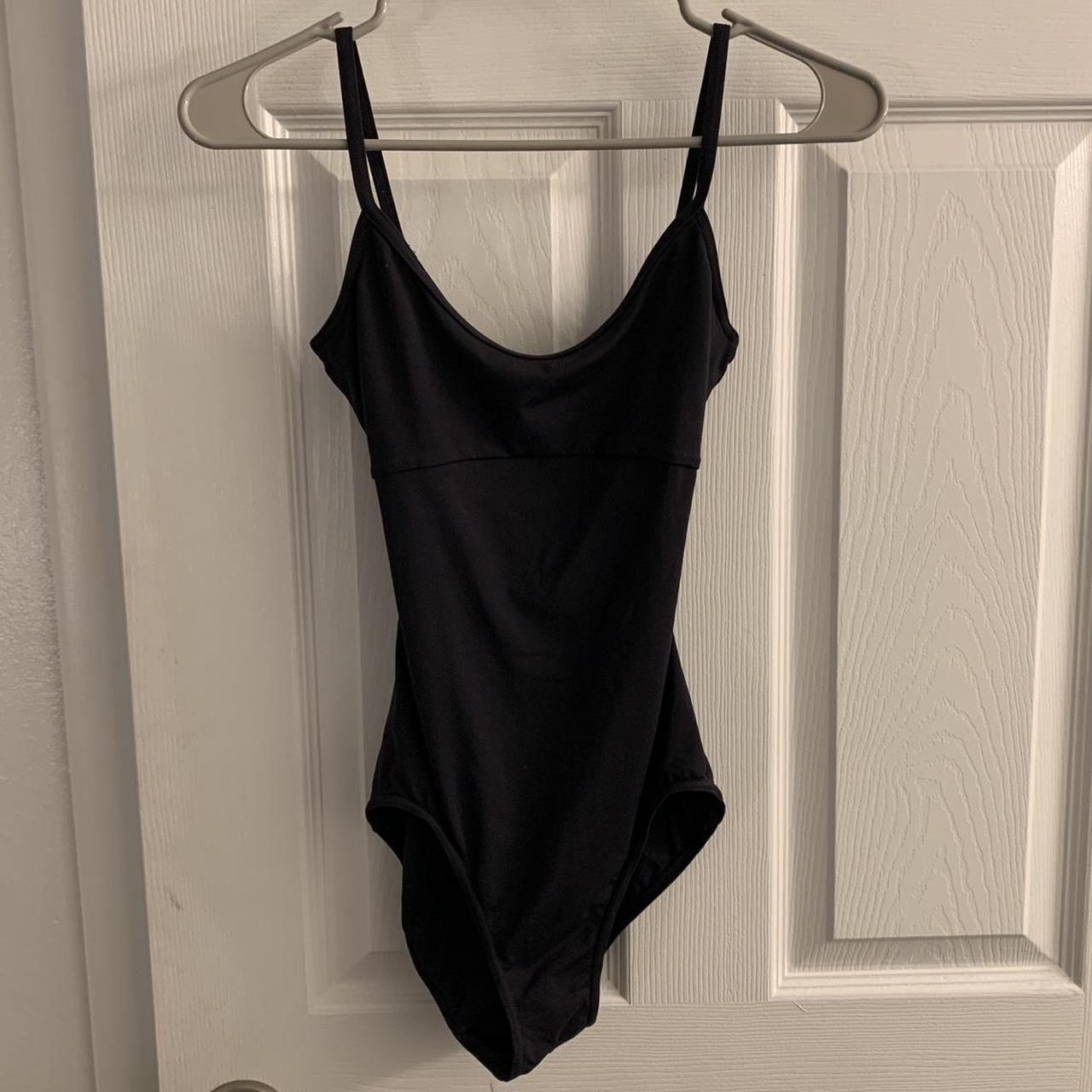 Black ballet leotard with twist back 🤍Size: ? (Fits... - Depop