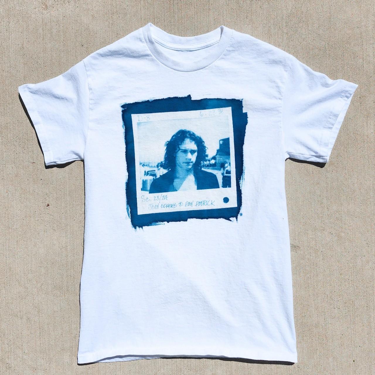 Heath ledger - 10 things i hate about you cynotype... - Depop