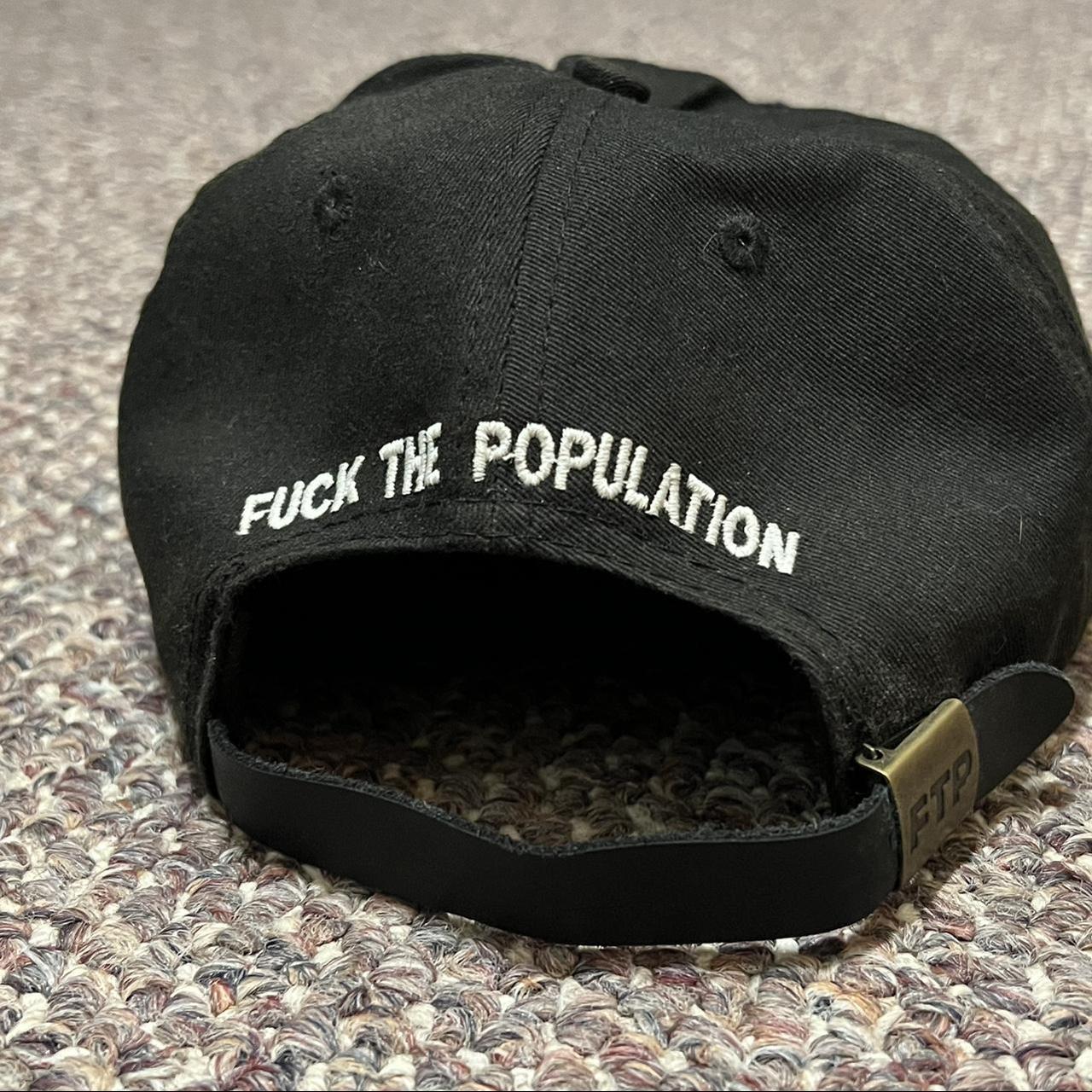 FTP 6 panel hat Under the bill is green Great... - Depop